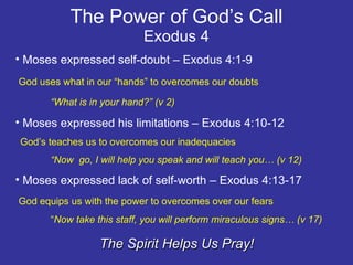 The Spirit Helps Us Pray Lesson 3 | PPT