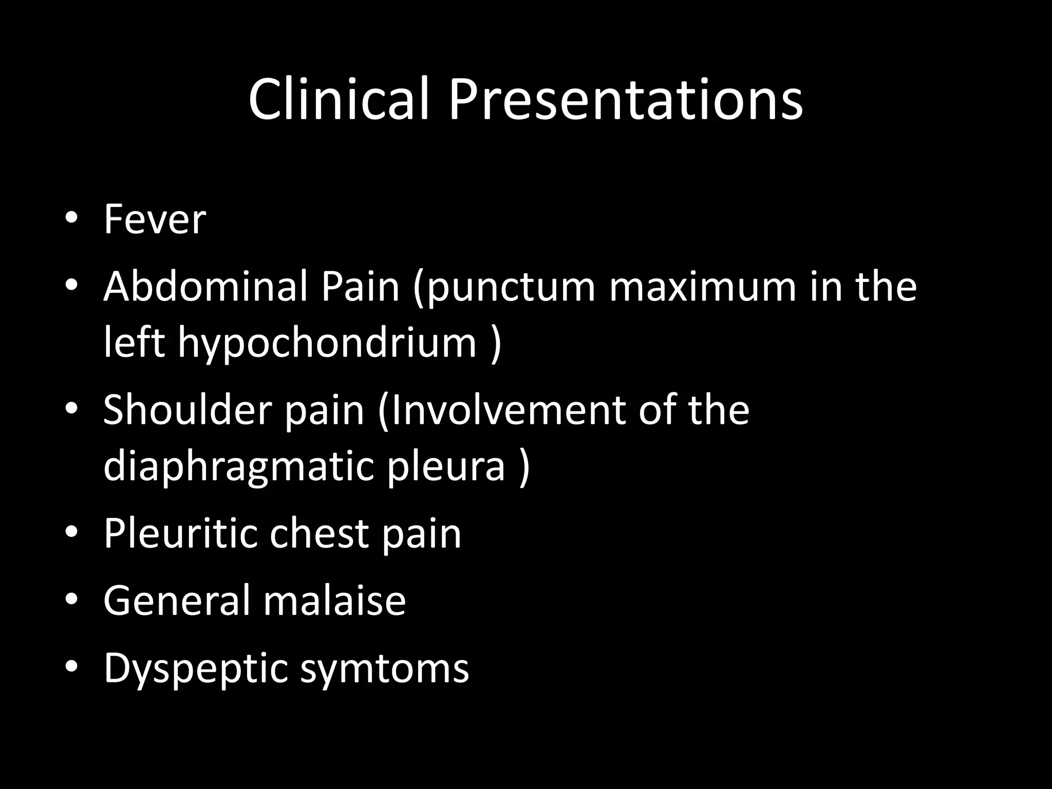 The spleen in surgery in general | PPTX