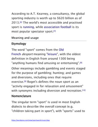 The sports club converted | PDF