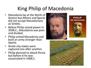 The spread of greek culture | PPTX