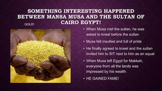 The spread of islam in west africa | PPTX