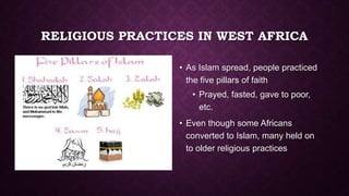 The spread of islam in west africa | PPTX