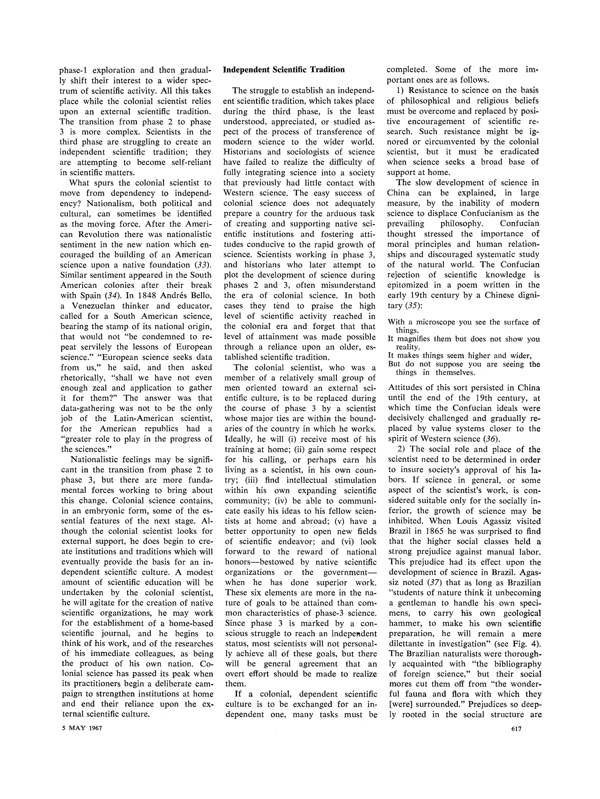 The spread of western sciences by basalla | PDF