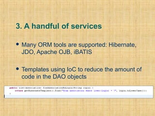 The spring framework | PPT