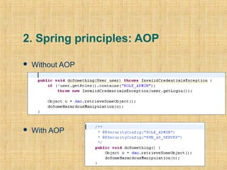 The spring framework | PPT