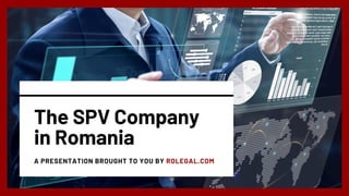 The SPV Company in Romania - Main Features | PDF