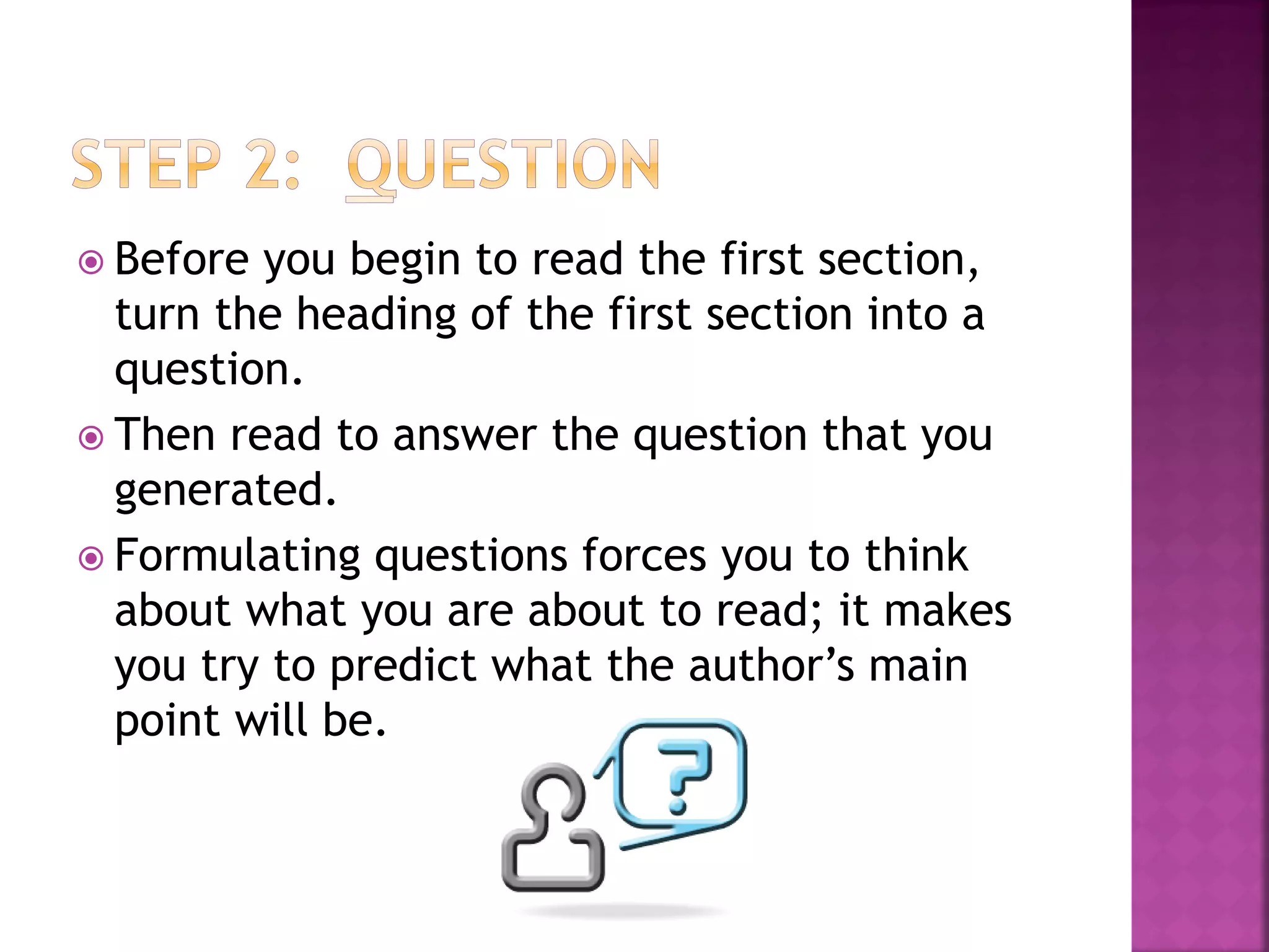 The sq3r method | PDF