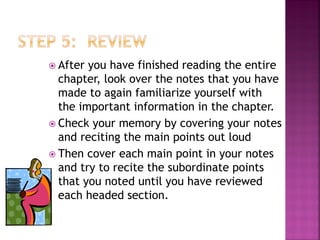 The sq3r method | PDF