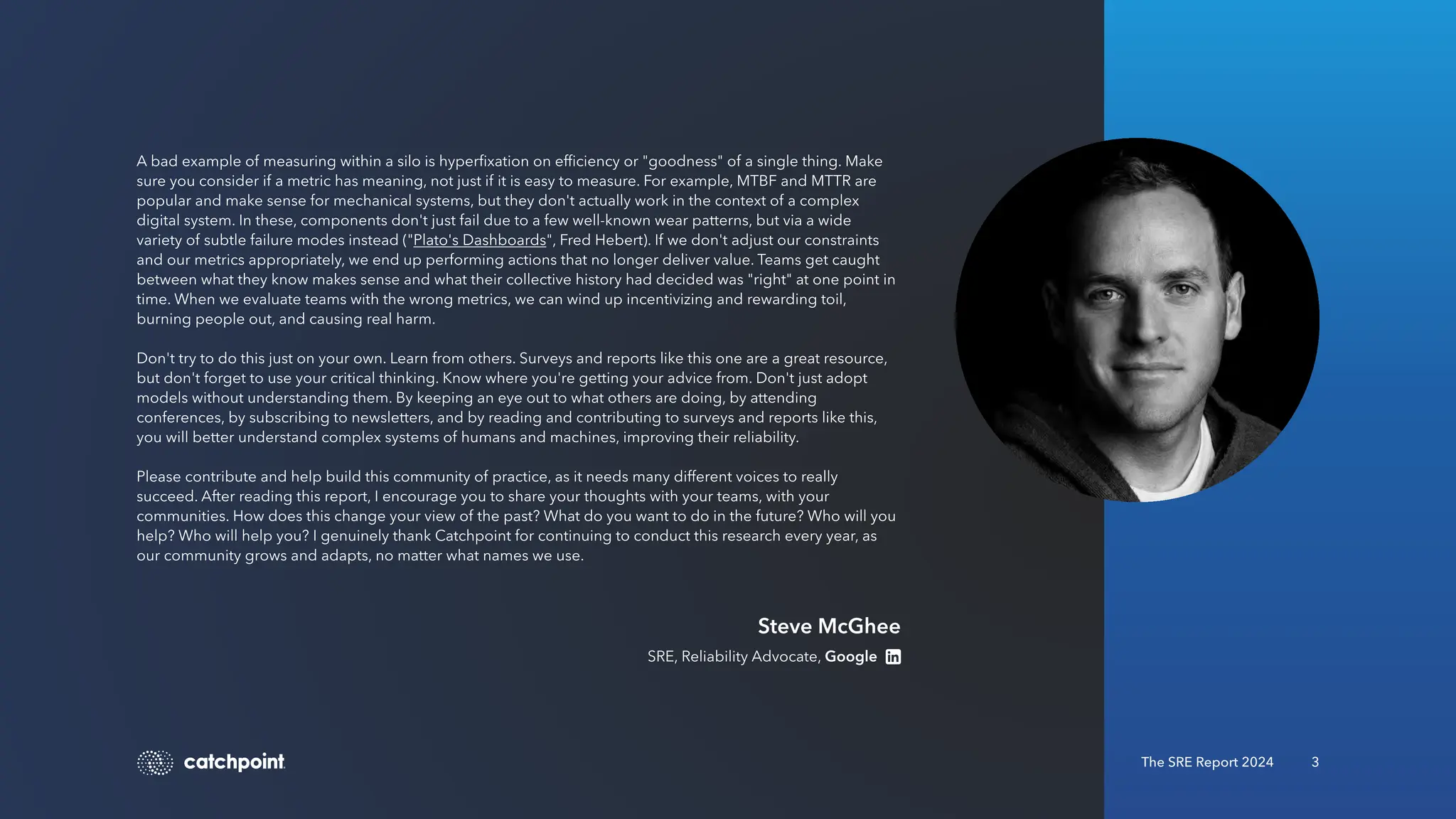 The SRE Report 2024 - Great Findings for the teams | PDF