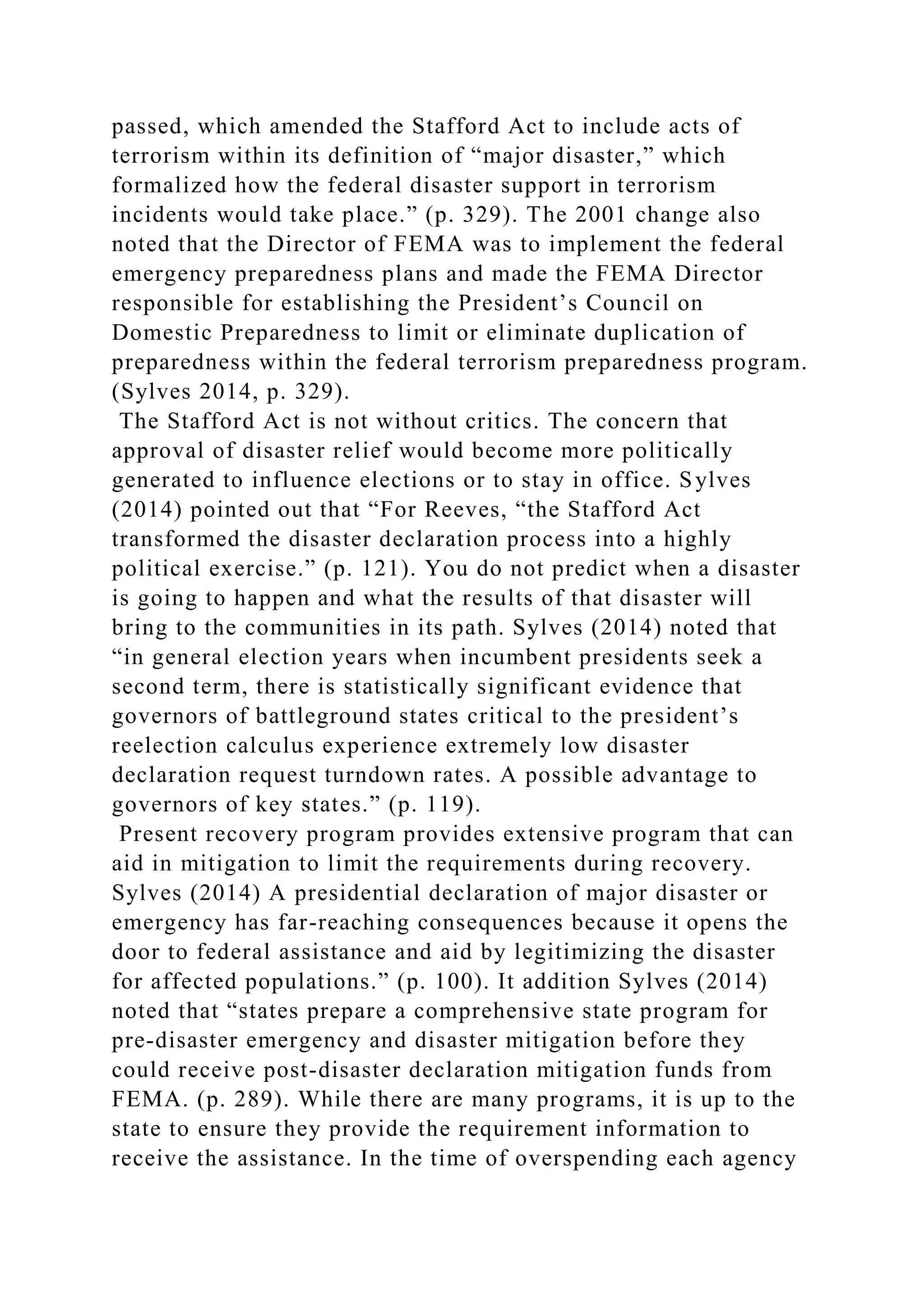 The Stafford Act and the presidential declaration process works li.docx