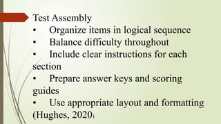 The Stages in Test Design, Construction & Administratio.pptx