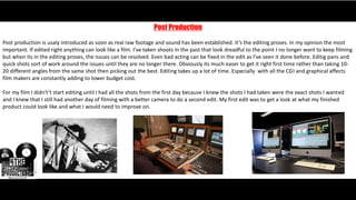 The stages of a film | PPTX