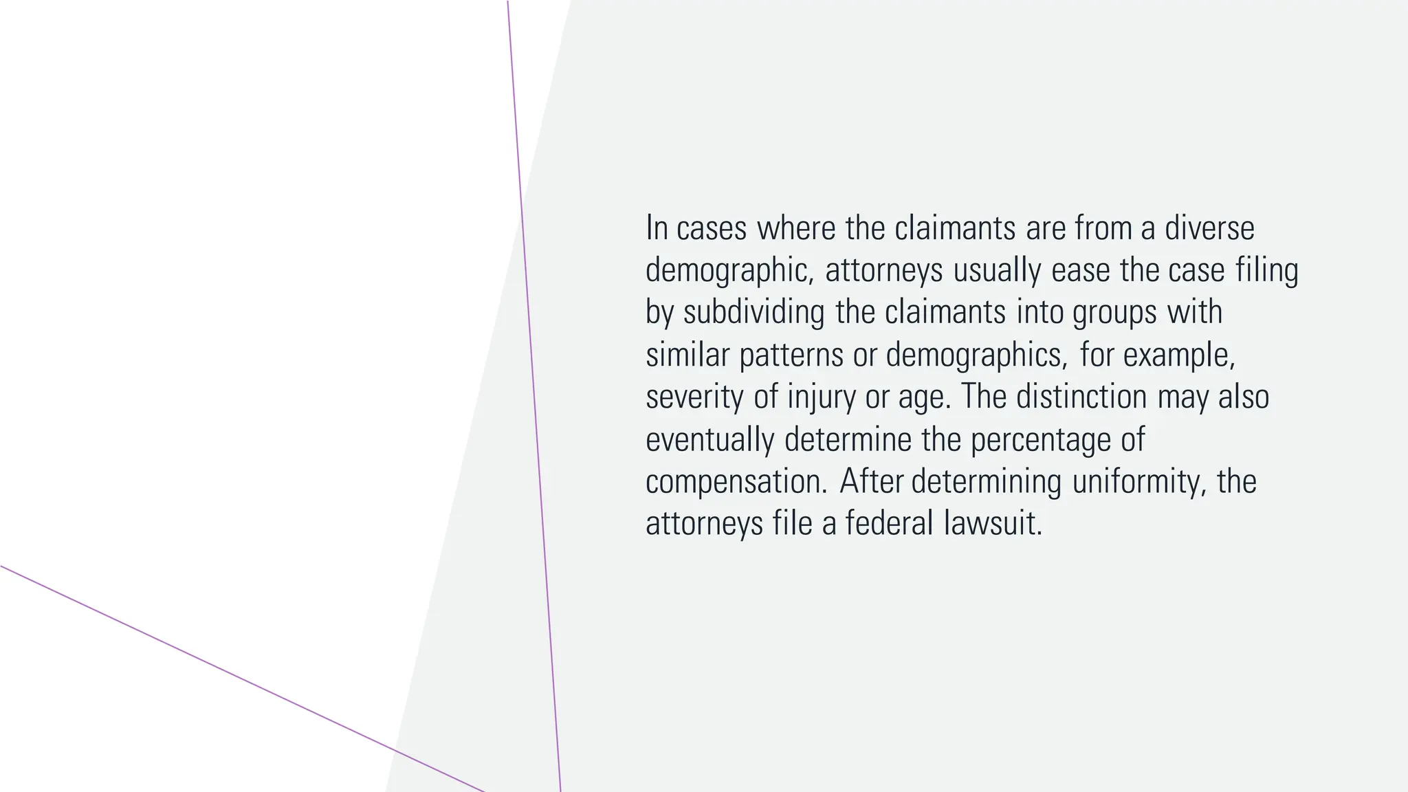 The Stages of a Mass Tort Litigation | PDF