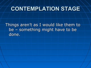 The stages of change powerpoint | PPT