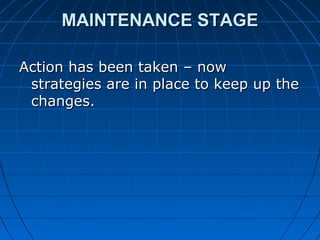 The stages of change powerpoint | PPT