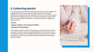 The Stages of Divorce Mediation | PPTX