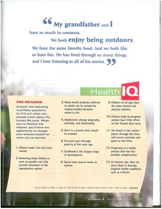 The stages of life | PDF