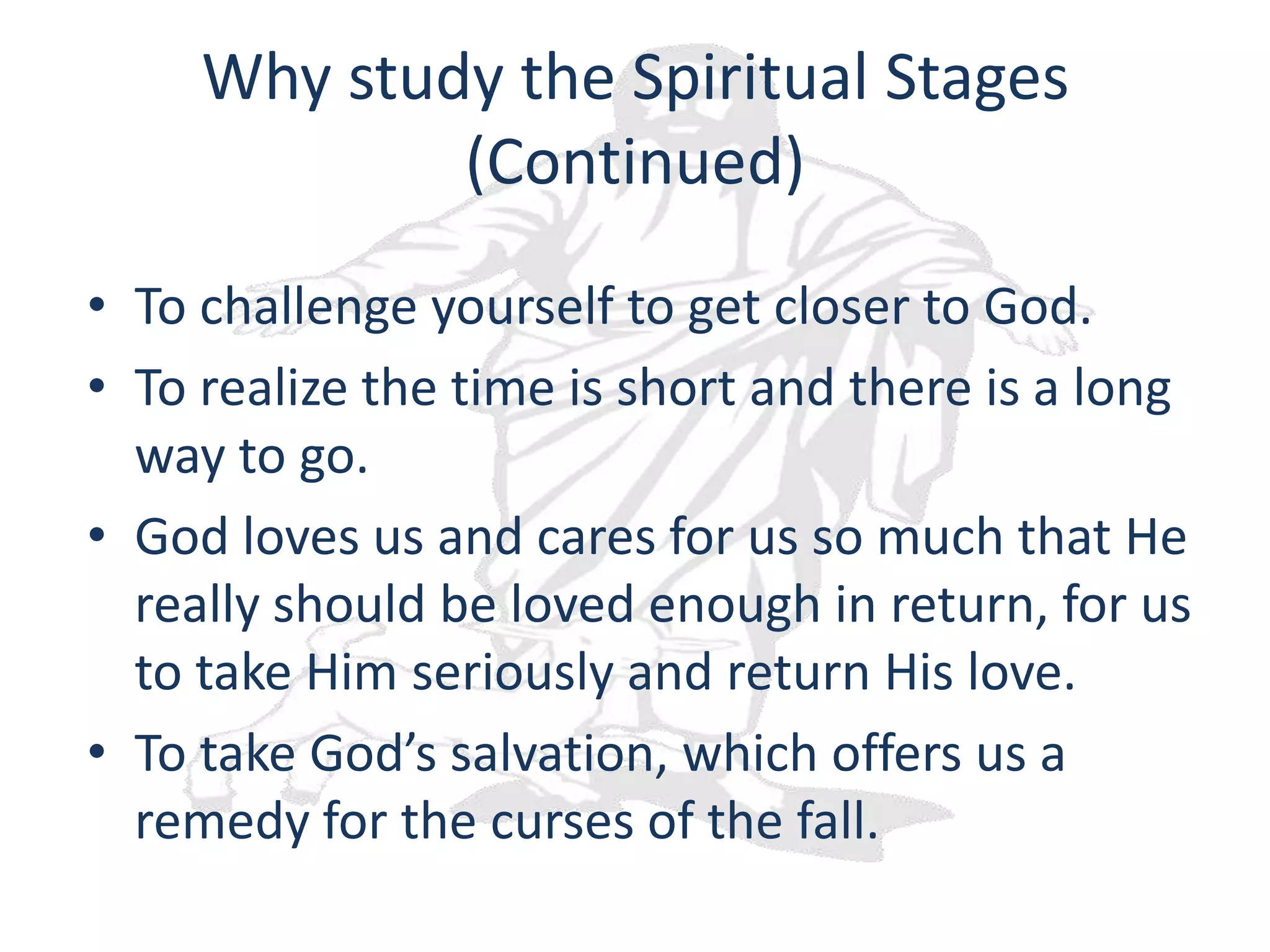 The stages of the spiritual life | PPTX
