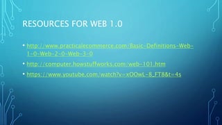 The stages of the web | PPT