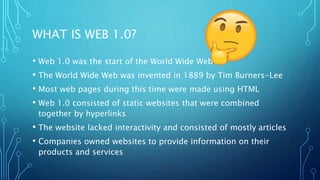 The stages of the web | PPT