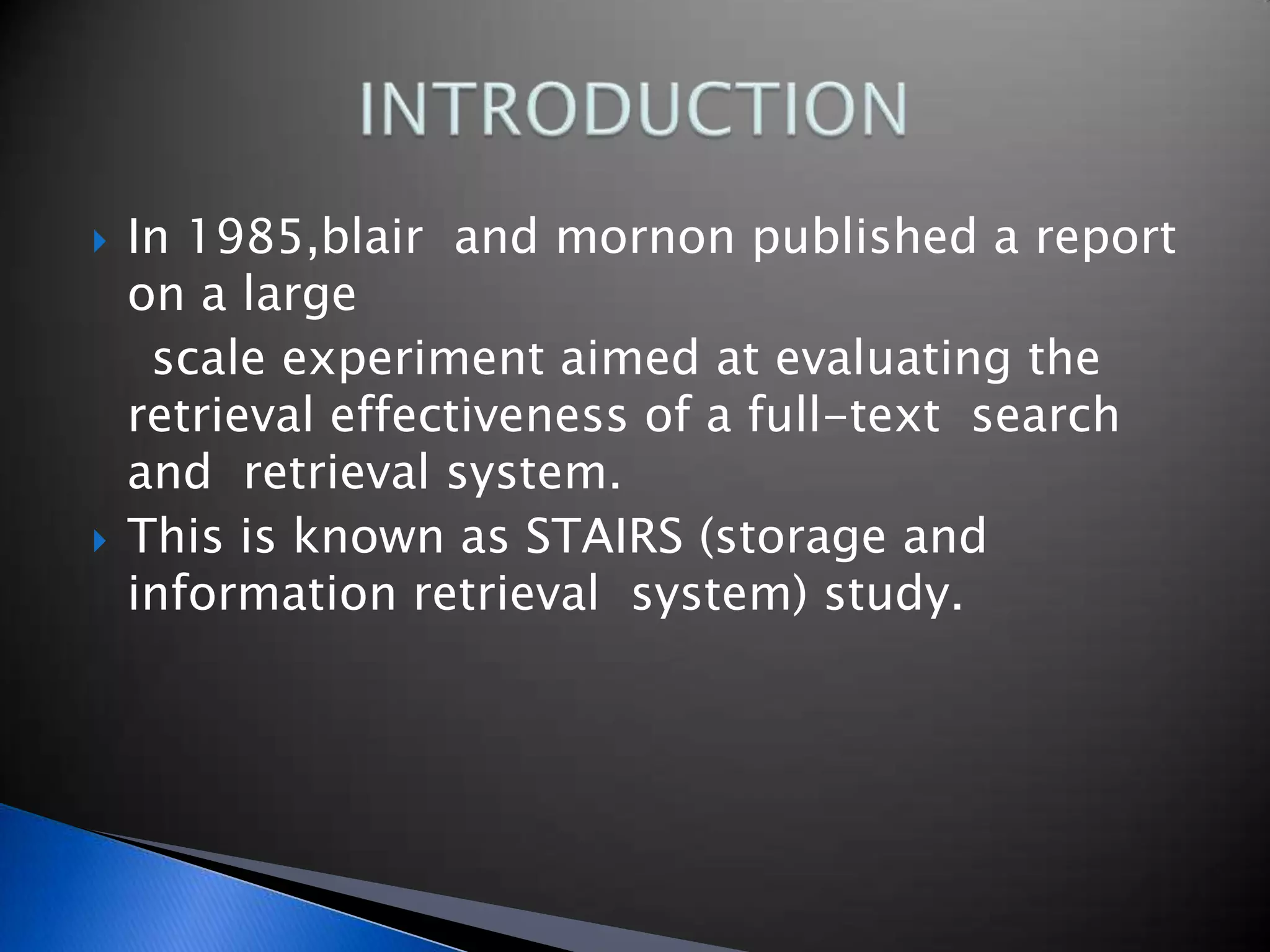 The stairs evaluation | PPTX