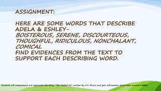 The stalled ox by Saki | PPTX