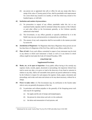 Kerala Stamp Act | PDF