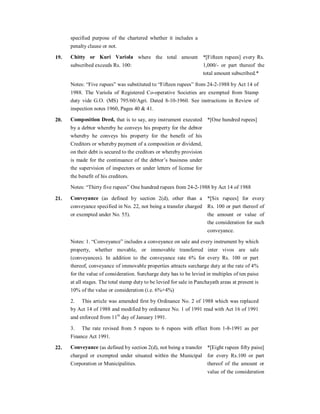 Kerala Stamp Act | PDF