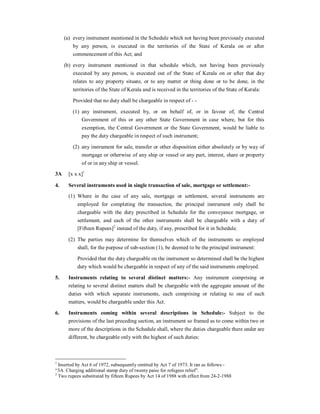 Kerala Stamp Act | PDF