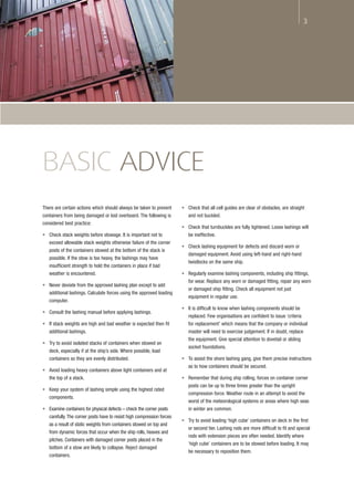 The standard container securing | PDF