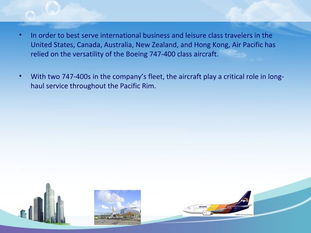 The Staple of Air Pacifics Long Haul Fleet Boeing 747-400 | PPT