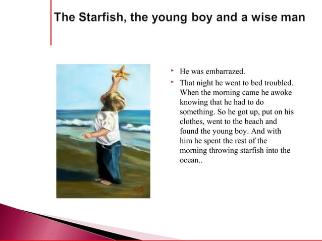 The Starfish and the little Boy | PPT