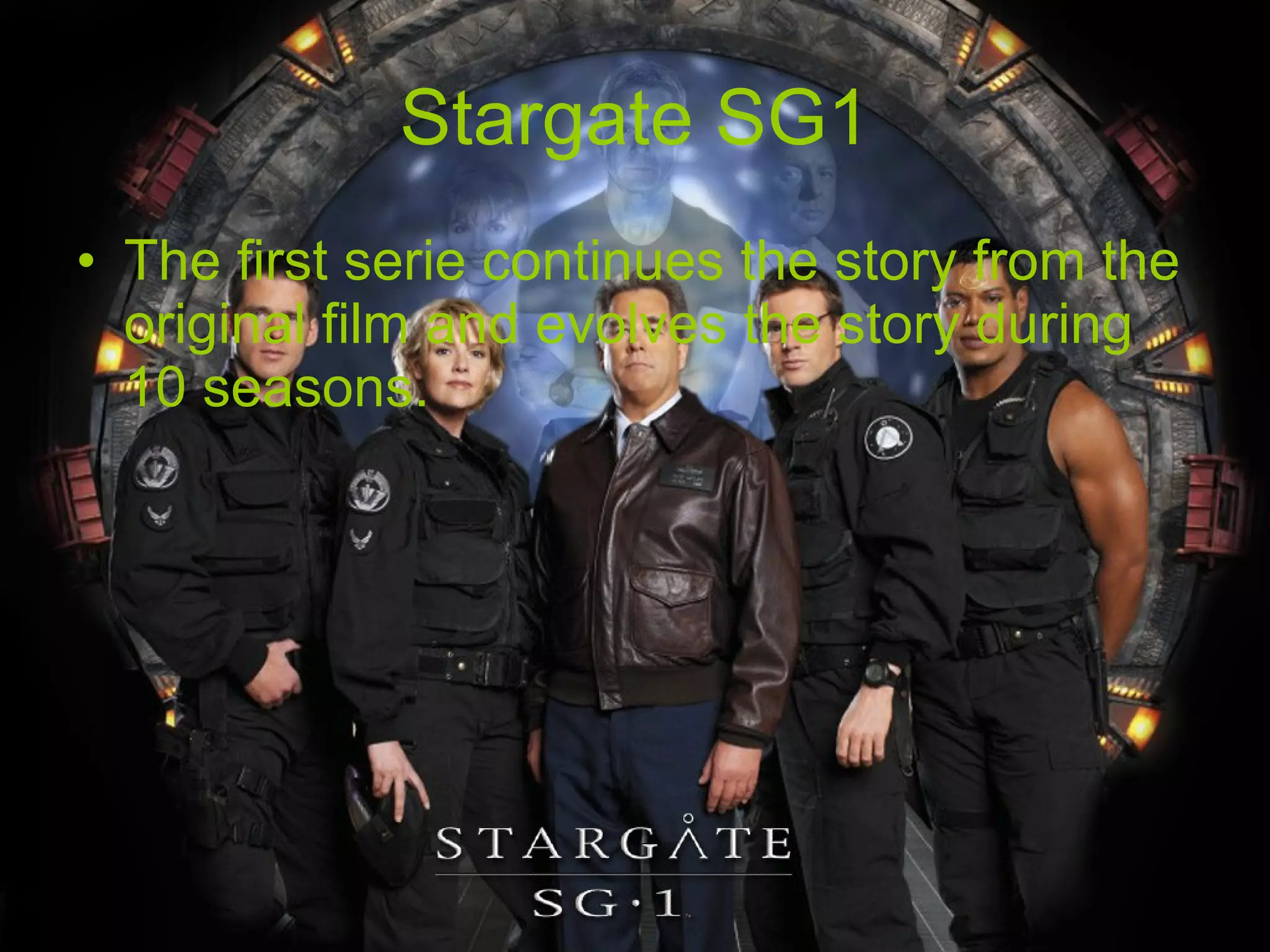 The Stargate Series | PPT | History | Genres