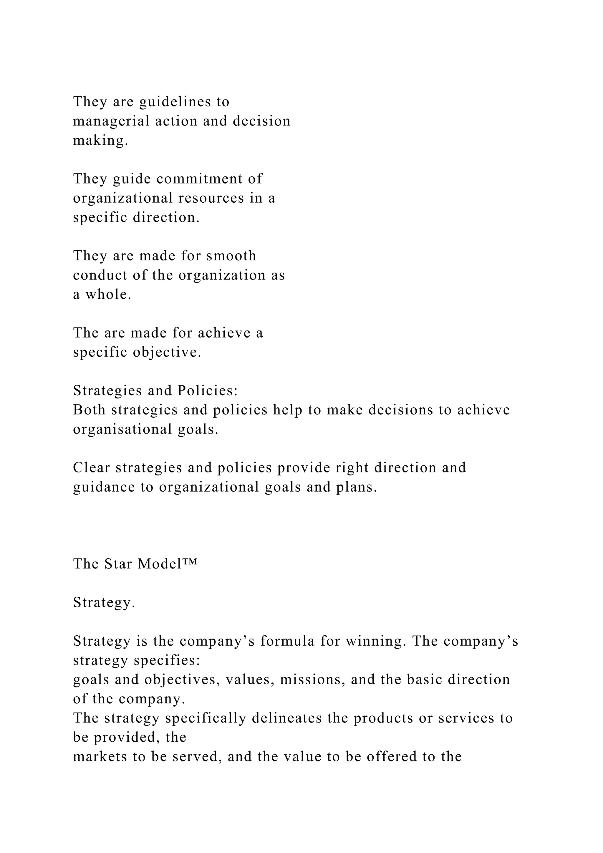 The Star Model™The Star Model™ framework for organization .docx