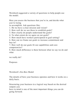 The Star Model™The Star Model™ framework for organization .docx