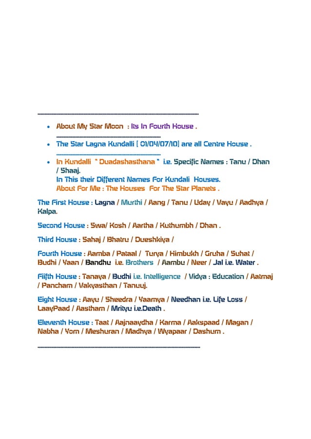 The star moon incredible details from astrologer mr. govind moghe ...