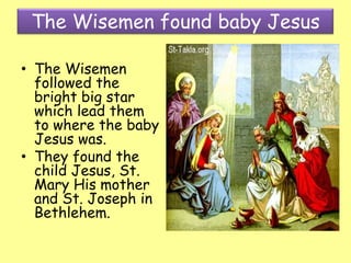 The Star Of The East And The Wisemen | PPTX