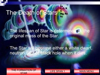 The Stars And The Galaxies In The Universe 2 L | PPT