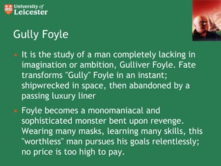 The Stars My Destination | PPTX | Technology & Computing