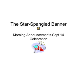 The star spangled banner music | PPT