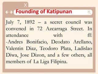 The Start of Filipino Arm Struggle.pptx