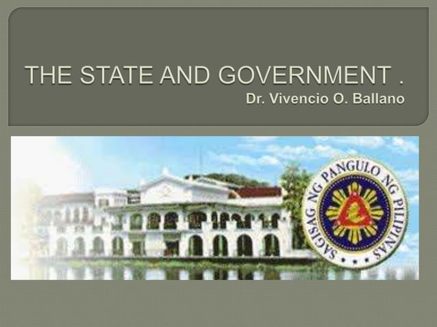 The state and government (Follow me on Twitter @detectivebogart) | PPT