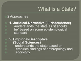 The state and government (Follow me on Twitter @detectivebogart) | PPT