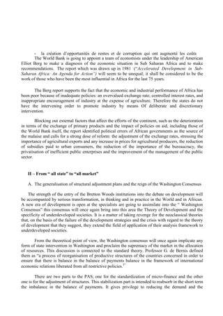 The State and the Market in the Building of African Economies | PDF