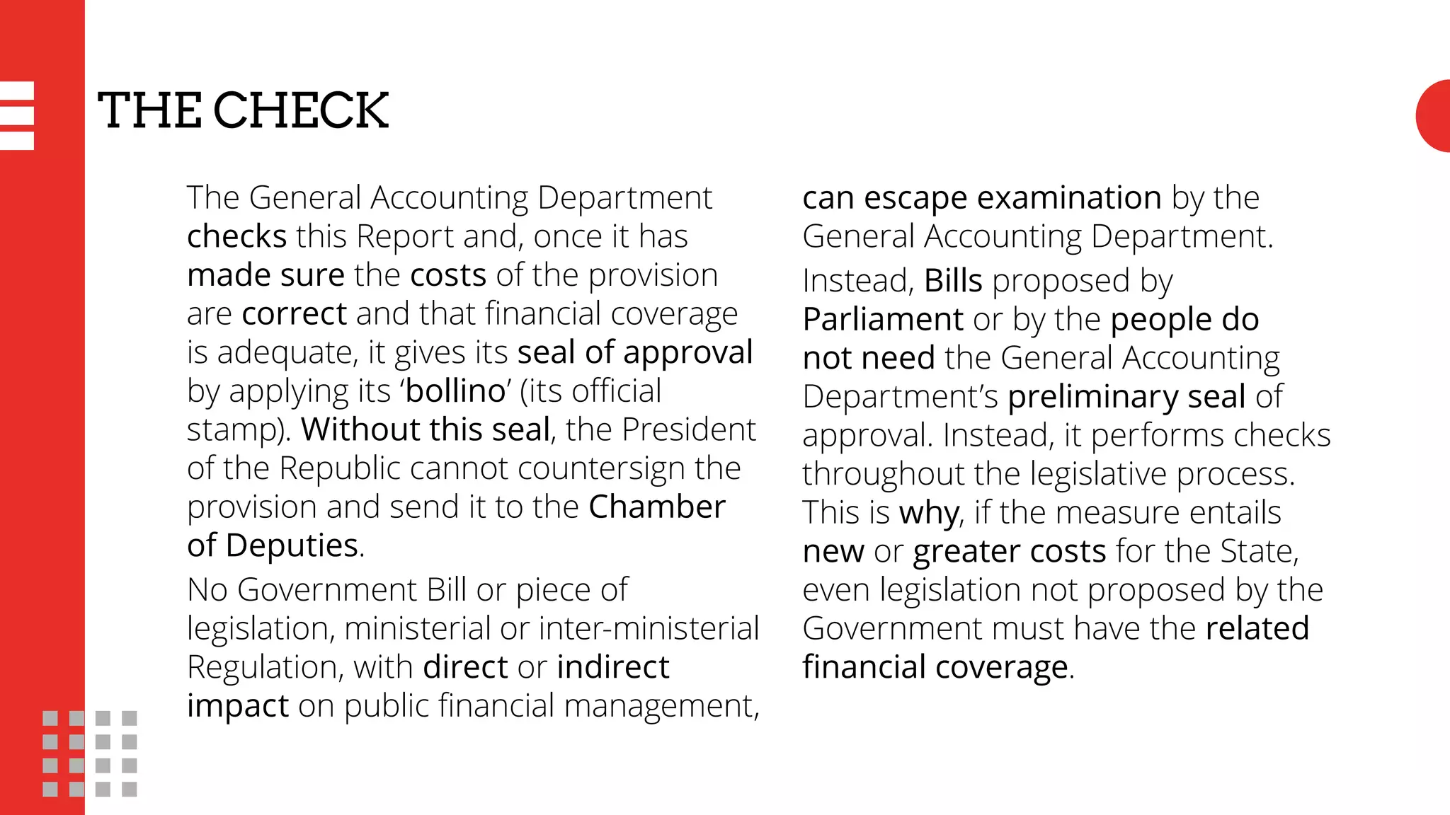 THE STATE GENERAL ACCOUNTING DEPARTMENT | PPT