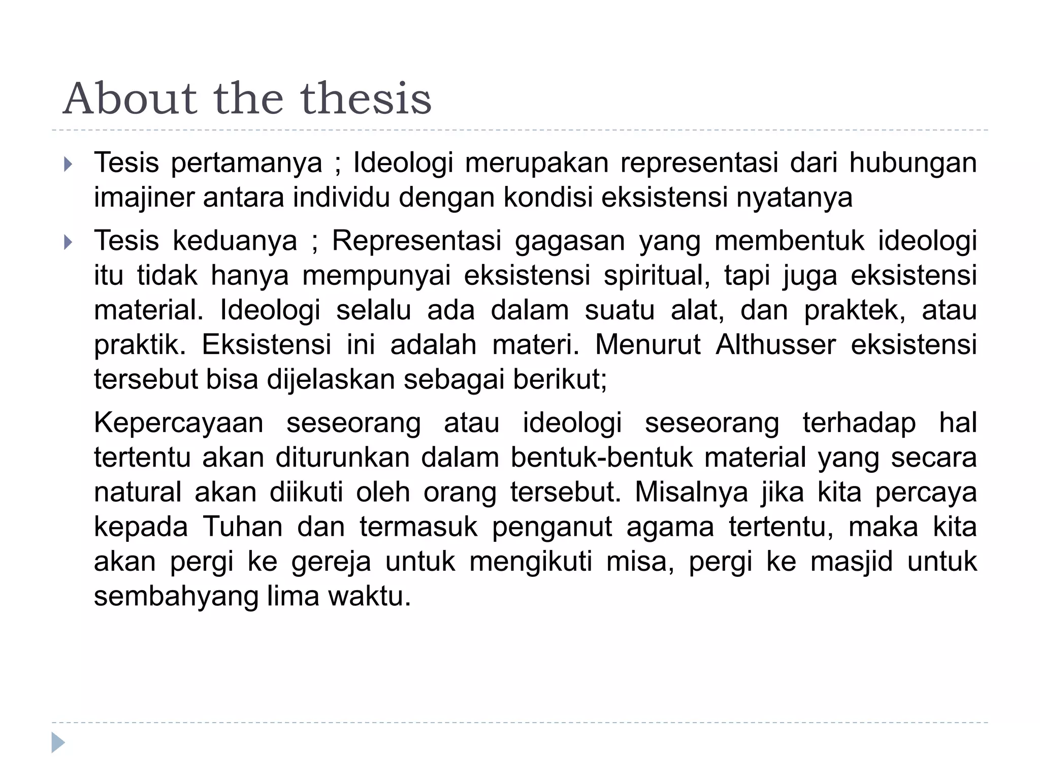 The state ideological apparatuses - Althusser | PPTX