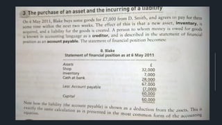 The statement of financial position | PDF