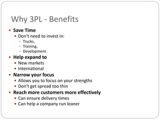The State of 3PL Industry | PDF