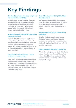 The State of Mobile Network Experience - Open Signal | PDF | Internet ...
