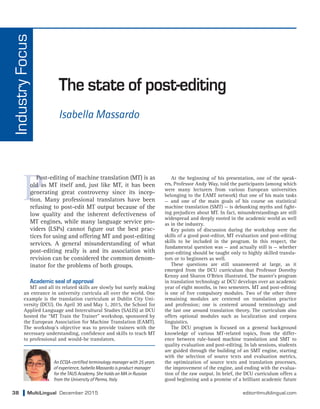 The state of post editing | PDF